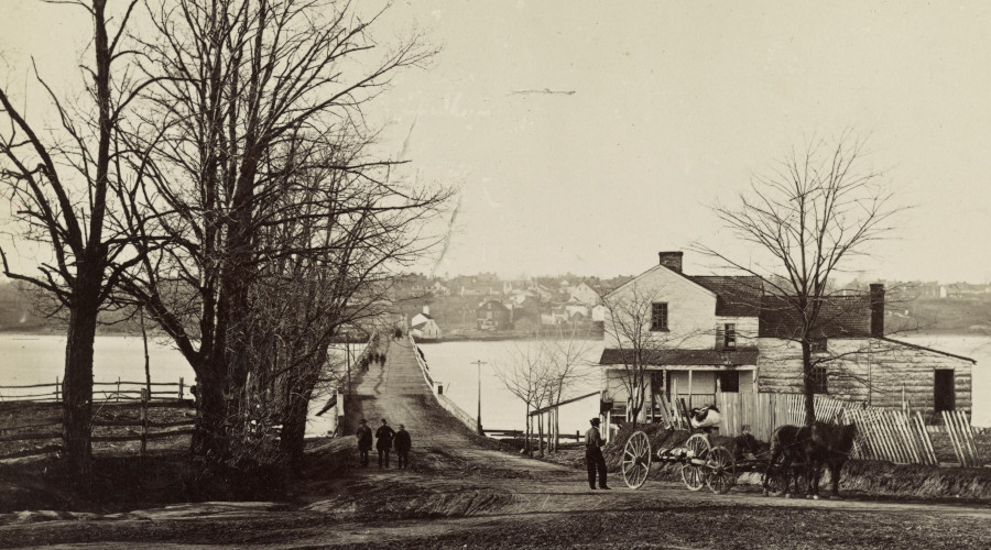 The Hill is Home | 1865 ca Navy Yard bridge | The Hill is Home